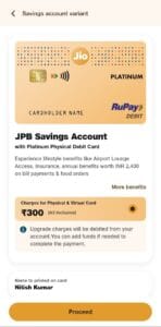 Jio Payments Bank Debit Card- Apply, Benefits, Charges